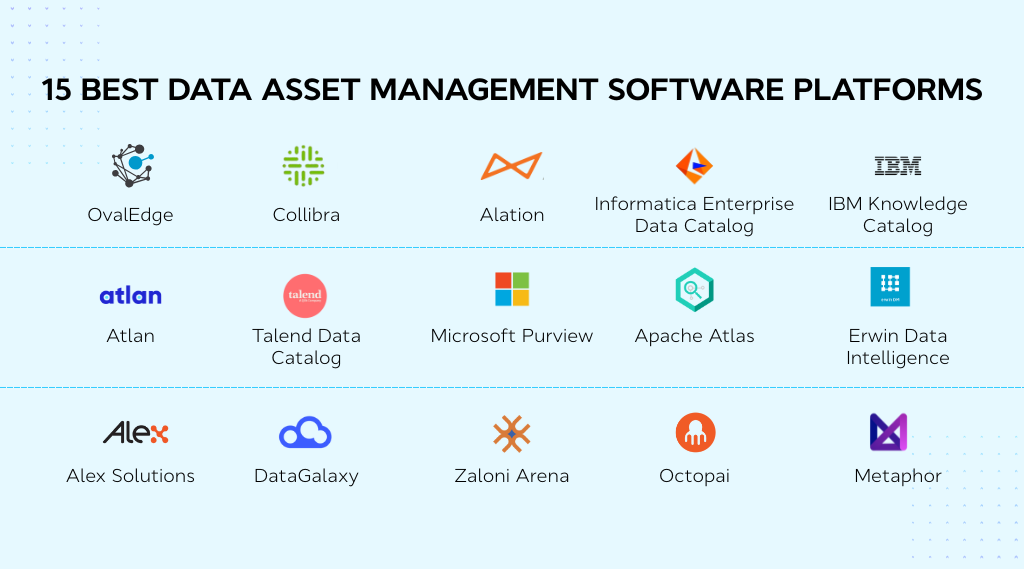 Data Asset Management Software: Platforms & Buyer's Guide